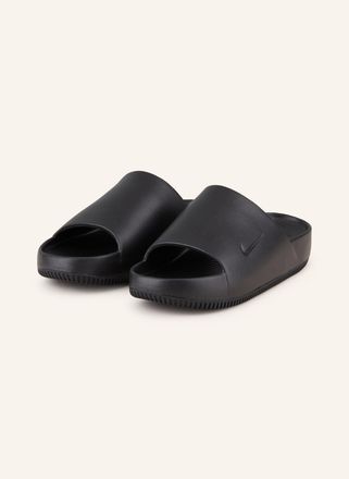 Nike Pantoletten Calm Slide schwarz