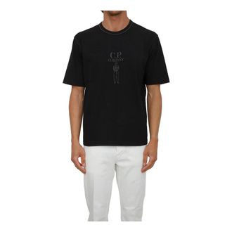C.P. Company T-Shirt - - Tops - Herren - Schwarzk - XL