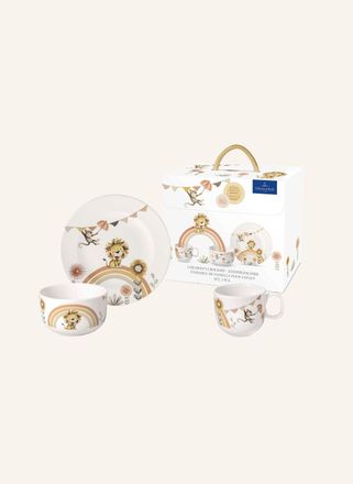 Villeroy & Boch Kindergeschirr Set 3tlg. Roar Like A Lion beige