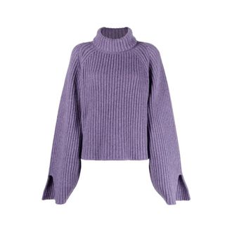 Khaite Amethyst Kaschmir Rollkragenpullover - - Knitwear - Damen - Lila - M