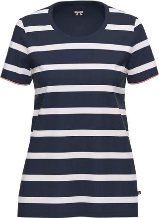 Ammann T-Shirt Damen T-Shirt Mix Women (St&uuml;ck, 1-tlg) reine Baumwolle, Streifen-Design, Rundhalsausschnitt