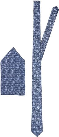 Finshley & Harding Set: Krawatte und Einstecktuch