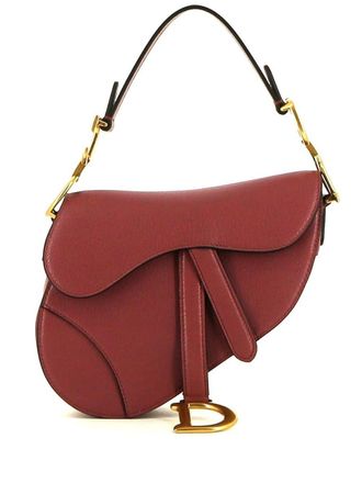 Dior petit sac port&eacute; &eacute;paule Saddle - Rose