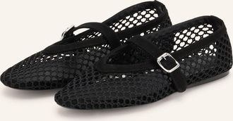 Mrs & Hugs Mrs & Hugs Mary-Jane-Ballerinas schwarz
