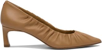 Halmanera Hohe Schuhe - Pointed Toe Heeled Pumps - Gr. 36,5 (EU) - in Braun - f&uuml;r Damen