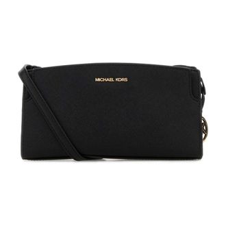 Michael Kors Becca Kleine Saffiano Leder Umh&auml;ngetasche - - Bags - Damen - Schwarzk - ONE SIZE