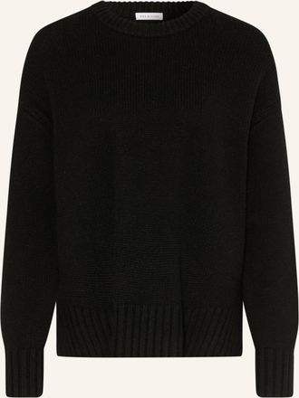 Mrs & Hugs Mrs & Hugs Oversized-Pullover Mit Cashmere schwarz