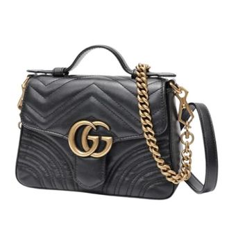 Gucci Sac bandouli&egrave;re vintage Pre-owned - Femme - Pre-owned - Noir - Taille: ONE Size