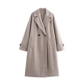 Generic Adies trench-coat ample d&eacute;contract&eacute;, manteau long doux et l&eacute;ger, trench-coat quotidien coupe-vent polyvalent for le printemps et lautomne(Khaki,xs)