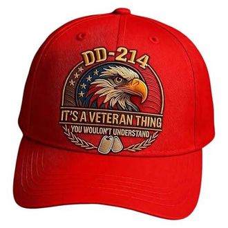 Generic Casquette de baseball v&eacute;t&eacute;ran | Aigle brod&eacute; unisexe fantaisie accessoires | Casquette comm&eacute;morative v&eacute;t&eacute;ran, pour la marine, la plage, la p&ecirc;che, l&eacute;t&eacute;,