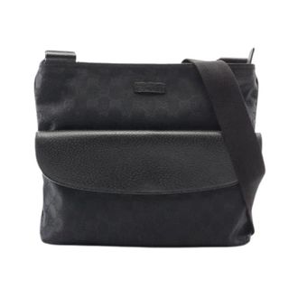 Gucci Pre-owned Vintage Canvas Shoulder Bag - - Pre-owned - Damen - Schwarzk - ONE SIZE