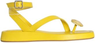 Gia Borghini Sandalen - Rosie 18 Gia/Rhw Leather Sandals - Gr. 37 (EU) - in Gold - für Damen