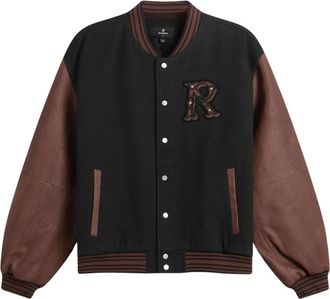 Represent Represent, Homme, Vestes, Noir, Taille: M Varsity Bomber