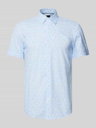 HUGO BOSS Slim Fit Freizeithemd mit 1/2-Arm Modell ROAN