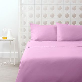 Bassetti Bettw&auml;sche Pop Color, Hortensie, hergestellt in Italien, 160 x 280 cm, 100% Baumwolle