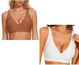 Generic Jelly Soutien-gorge l&eacute;opard sans armatures Soutien-gorge push-up sans couture Soutien-gorge sans armatures Soutien-gorge push-up sans armatures Soutie