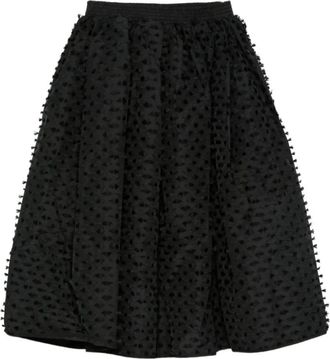 Cecilie Bahnsen Femme, Jupes, Noir, Taille: 36 FR Mala Skirt
