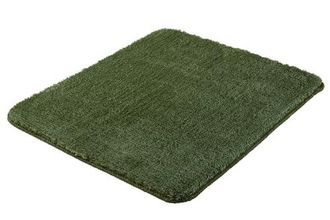 Kleine Wolke Badteppich Ricco mit 50 x 60 cm in Forest aus 100% Polyester