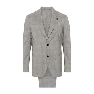 Lardini Einreihiges Anzugset - - Suits - Herren - Grau - L