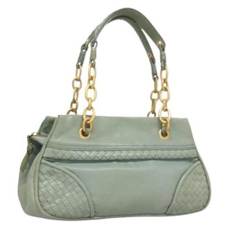 Bottega Veneta Pre-owned Vintage Schultertasche - - Pre-owned - Damen - Blau - ONE SIZE