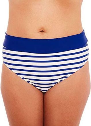 Brigitte Bardot Bain - Culotte Haute Mariniere - Bleu - 46 - Femme