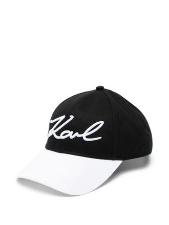 Karl Lagerfeld K/Signature cap - Schwarz