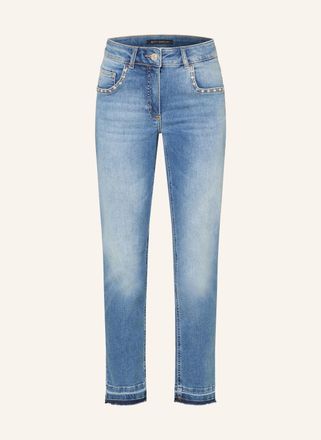 Betty Barclay Skinny Jeans Mit Schmucksteinen blau