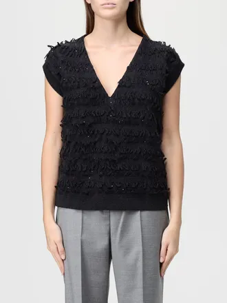 Lorena Antoniazzi Gilet Femme couleur Gris