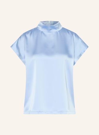 HUGO BOSS Hugo Blusentop Caneli-1 Aus Satin blau