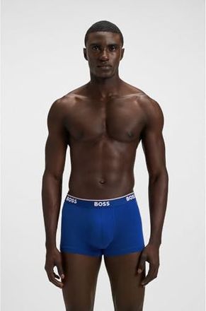 BOSS Trunk 3P Power Caleçon Boxeur, Open Blue487, M Homme