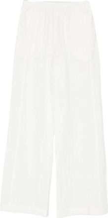 Gimaguas Femme, Pantalons, Blanc, Taille: 36 FR Devi Wide Pantalons