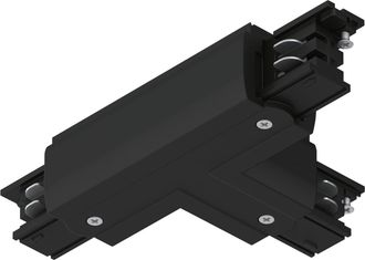 Paulmann 91381 Schienensystem ProRail3 Verbinder T-St&uuml;ck Rechts 167,5x101mm max. 3.680W Schwarz Schienensysteme Deckenschiene Metall, Kunststoff