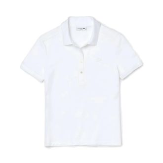 Lacoste Femme, Tops, Blanc, Taille: 40 FR Polo femme
