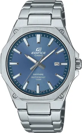 Casio Uhr Casio Edifice Classic Sapphire EFR-S108D-2AVUEF Silberfarben