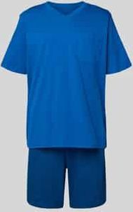 Schiesser Relaxed Fit Pyjama Set im kurz&auml;rmeliges Design Modell Comfort