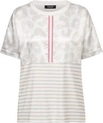 Tuzzi Nero T-Shirt mit Kontraststreifen