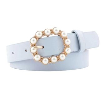 Generic Ceintures Femme - Ceinture D&eacute;contract&eacute;e Unisexe pour Tous les Jours - Design Polyvalent et Confortable Id&eacute;al Tenue Quotidienne Durable Accessoire Mode