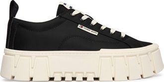 Tommy Jeans Sneakers Tommy Jeans Tjw Flatform Chunky Sneaker EN0EN03036 Schwarz