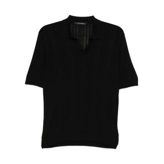 Tagliatore Homme, Tops, Noir, Taille: L Polos