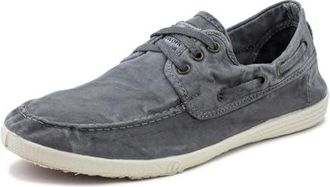 Natural World Eco - 303E Baskets Vegan Chaussures Navigation &agrave; Voile Tendance en Tissu en Toile pour Hommes - Mono Hi, Baskets Basses Adulte, EU Baskets - NOUVEAUT&Eacute;