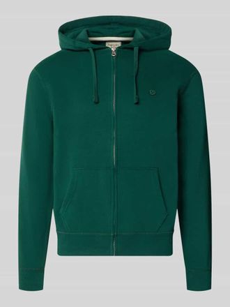 Superdry Regular Fit Sweatjacke aus Baumwoll-Mix mit Label-Detail