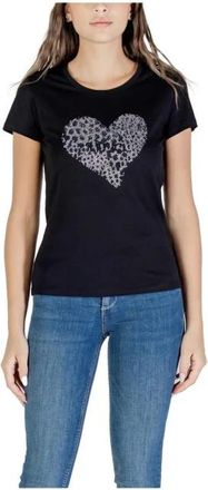 Liu Jo Femme, Tops, Noir, Taille: 34 FR ECS T-Shirt Moda