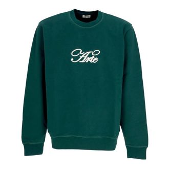 Arte Gr&uuml;ner Logo-Sweatshirt mit 3D-Kunst - - Sweatshirts & Hoodies - Herren - Gr&uuml;n - S