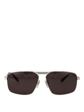 Balenciaga Lunettes De Soleil - Gris