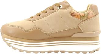 Alviero Martini 1A Classe Baskets - Femme - Chaussures - Beige - Taille: 36 EU