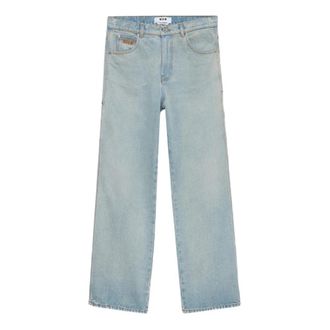 Msgm Wide Jeans - - Jeans - Herren - Blau - M
