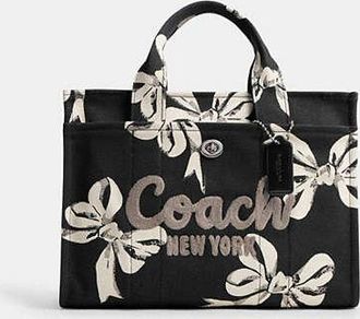 Coach Cargo Tote mit Schleifenprint