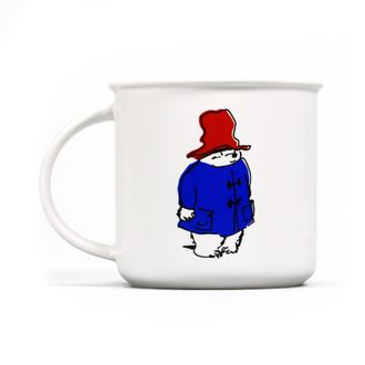 Half Moon Bay Paddington Bear Emaille-Tasse - 350 ml - Abenteuer von Paddington - Arbeits- und Kaffee-Geschenke