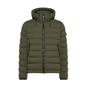 Peuterey Homme, Vestes, Vert, Taille: L Veste Parka Courte en Nylon