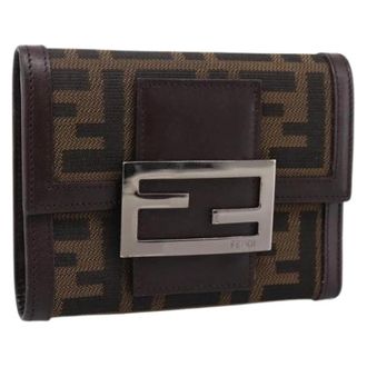 Fendi Pre-owned Trifold Wallet - - Pre-owned - Damen - Braun - ONE SIZE
